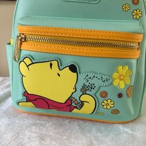 Loungefly | Bags | Loungefly Disney Winnie The Pooh Floral Mini ...